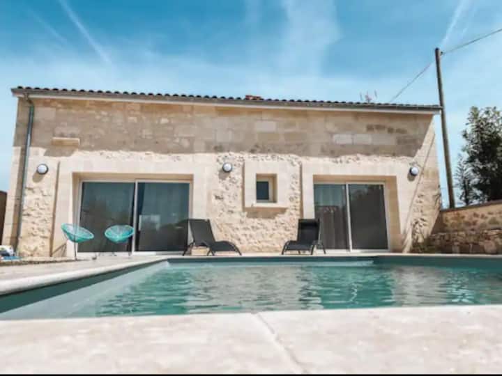 Villa Viñas | Piscine | Clim - リブルヌ