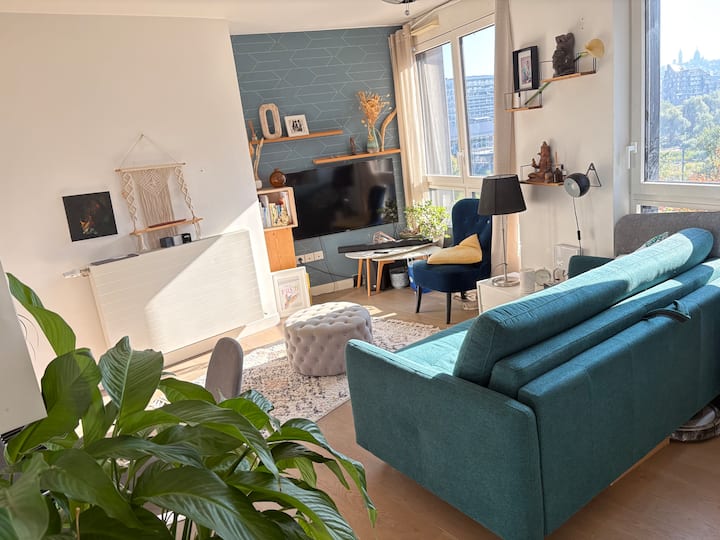 Chambre Avec Balcon, Moderne, Belle Vue Montmartre - París