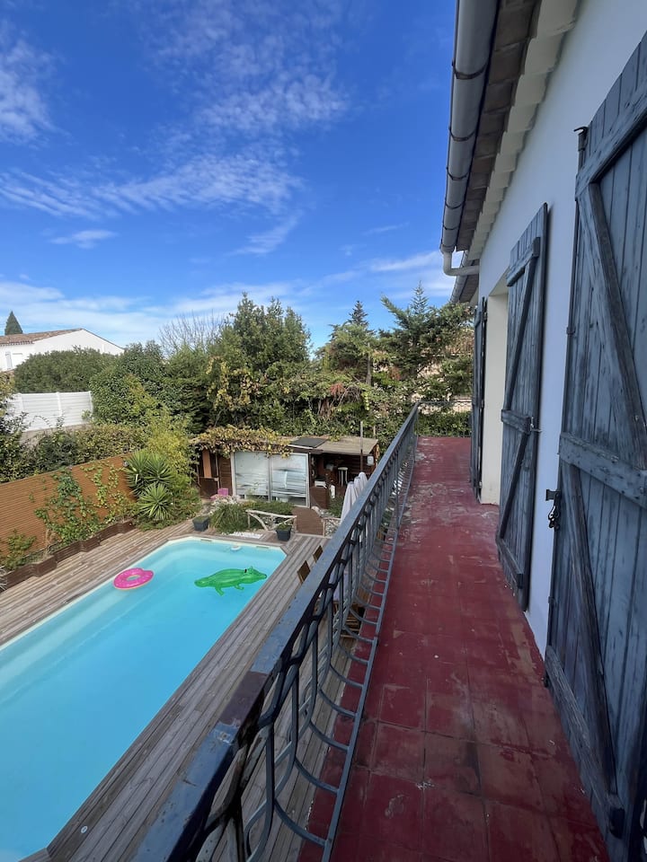Appartement F4 3 Chambres + Cour Privative - Béziers