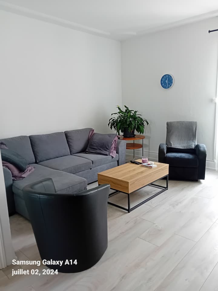 Appartement Cosy Proche Iut-alstom Wifi Fibre - Belfort