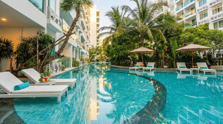 Amazon Residence Pattaya - Appartement Une Chambre - Jomtien