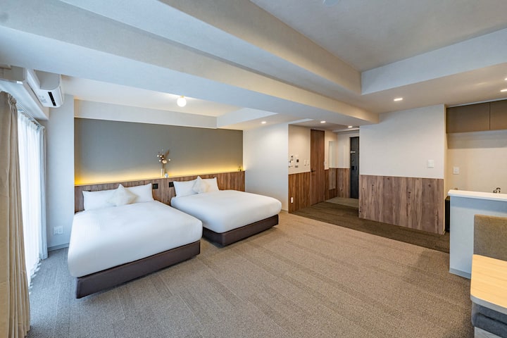 Nambaminami 2 / 2 Doublebed/4p/kix/namba Dotonbori - Japan