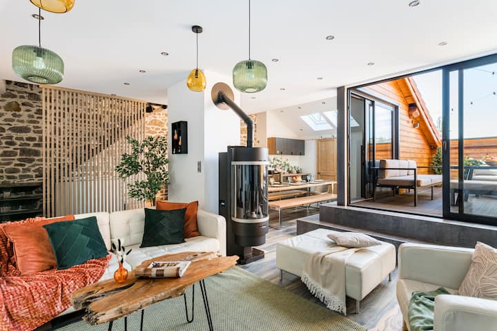 Le Rooftop • Parking Privé & Terrasse Centre Ville - Saint-Étienne