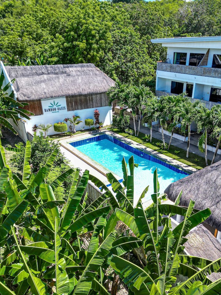 Bamboo Oasis #6 - Relaxing Garden View - Panglao