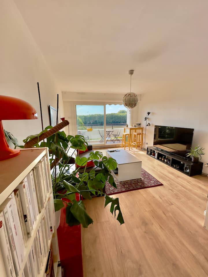 T2 Avec Balcon Et 1 Chambre - Superbe Vue Loire - Nantes