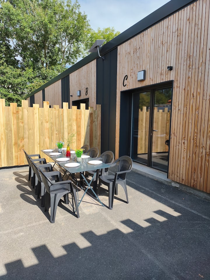 Néphélie - Logement C - Climatisé Terrasse Parking - Puy du Fou