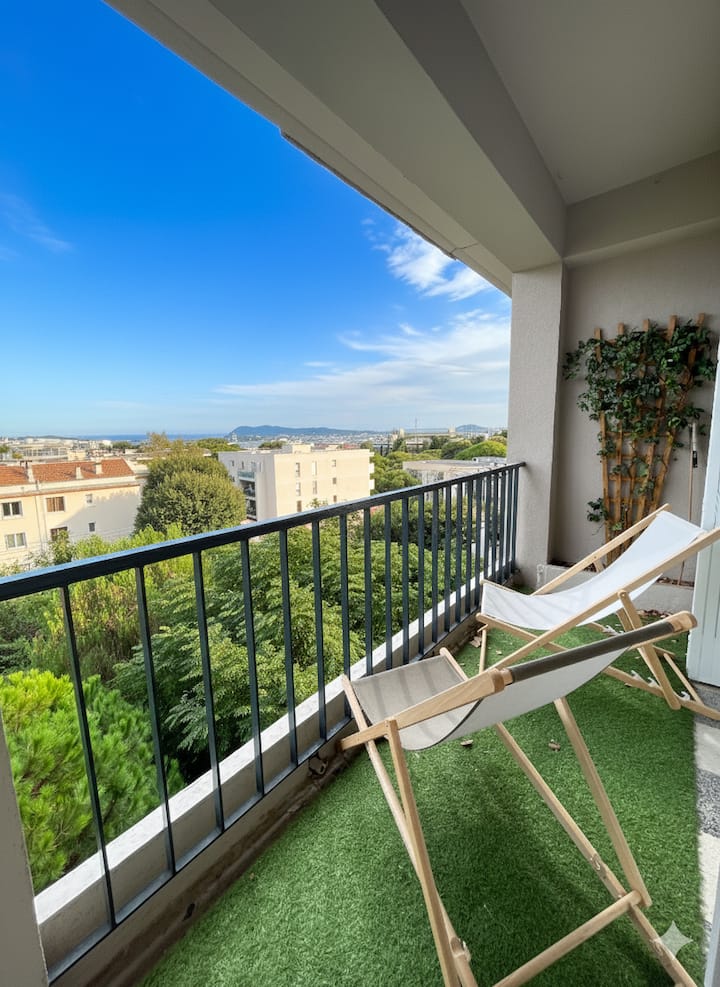 Appartement Lumineux Avec éChappée Mer à Toulon - Toulon