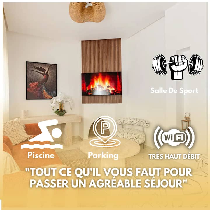 ÉVasion Marocaine – Art, Piscine & Salle De Sport - Morocco