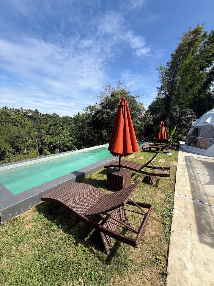 Cozy Farm Domes With Heated Pool Near Tagaytay - Maragondon