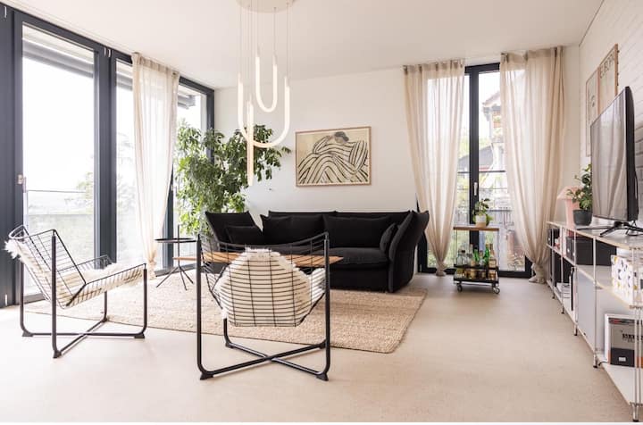 Duplex Garden Apartment In Zurich - Zurich