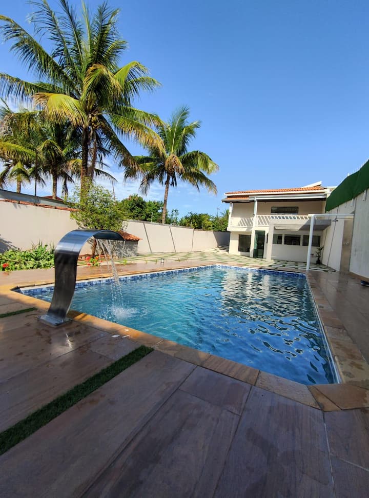 Paraíso Particular: Piscina + Ar-condicionado - Americana