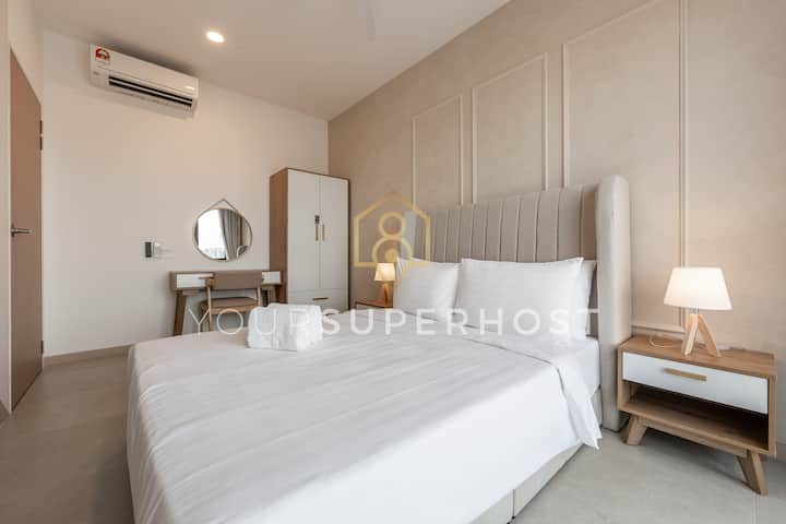 Georgetown~22macalisterz~muji Design 2br@lv28 - Penang