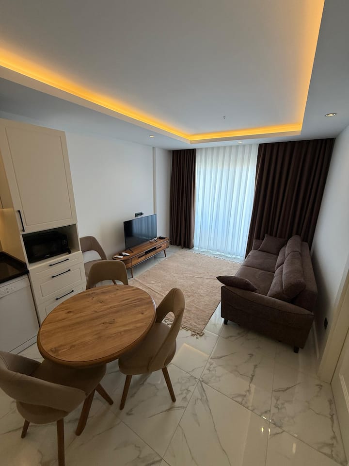 Свежий глоток воздуха с мечта видом на море и горы - Alanya