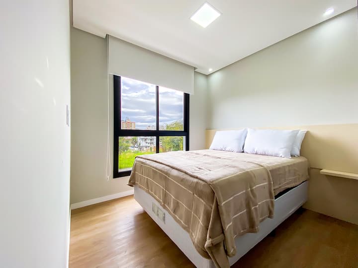 Estúdio 4 Pessoas C/ Ar E Garagem – 800m Oktober - Blumenau