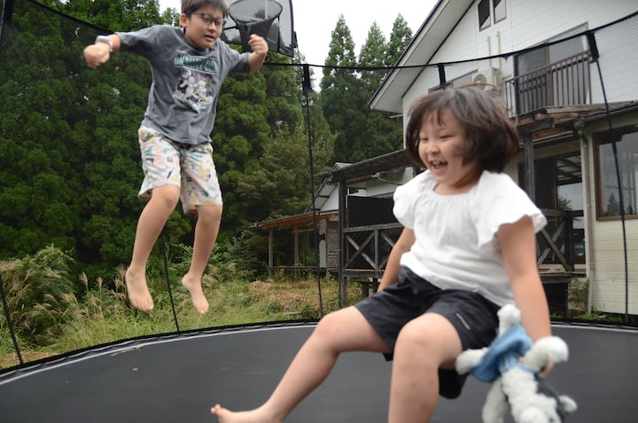 【最大10名・180㎡】巨大トランポリン付き一棟貸切｜キッズスペース＆bbq無料｜子連れ歓迎｜ - 玖珠郡