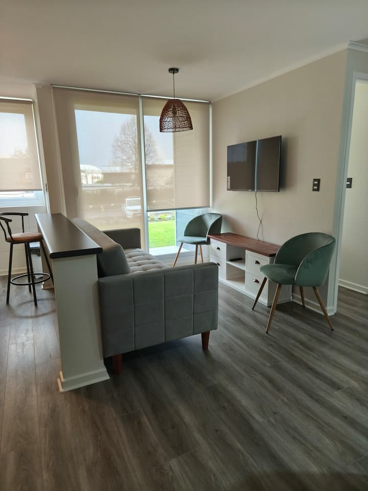 Depto. Moderno Y Acogedor En Villarrica - Villarrica