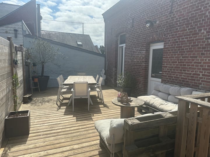 Maison Marie Germaine Cayeux-sur-mer. - Cayeux-sur-Mer