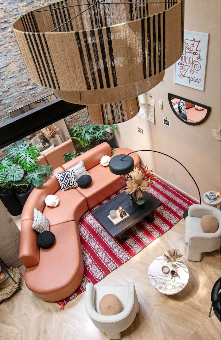 Casa Ha  A Soulful 7br Home W Rooftop, Condesa - Ciudad de México