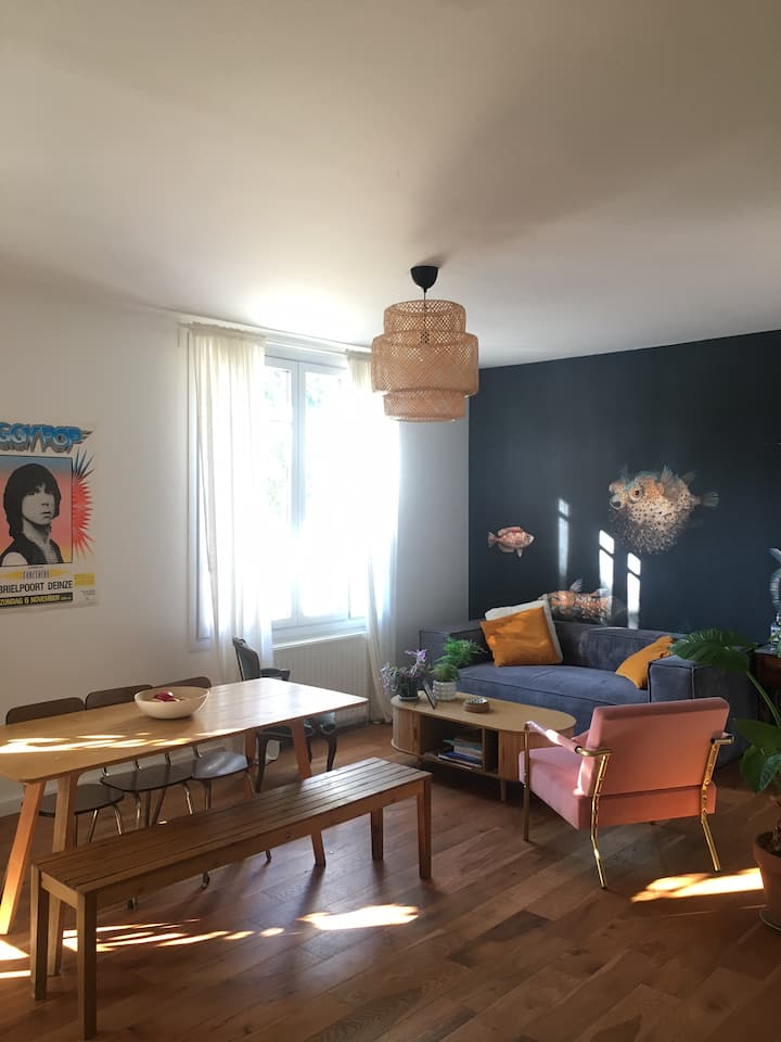 Appartement Cosy Avec Jardin à 5mn Du Métro - Bobigny