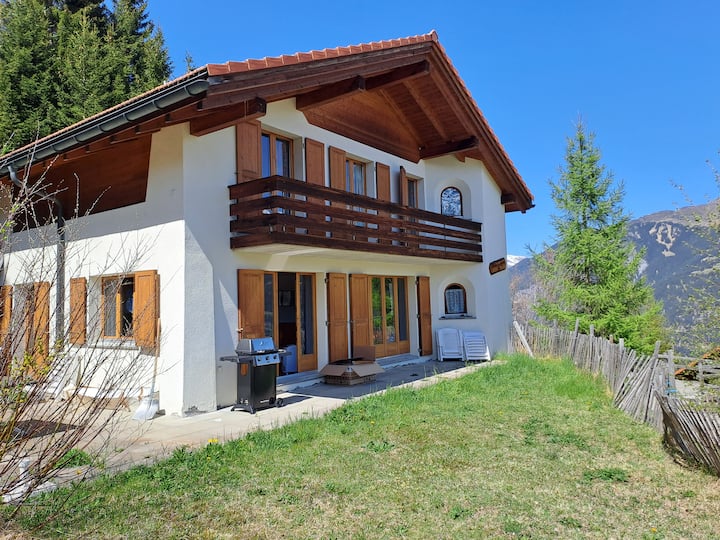 Ski-chalet Tigignas – 100 M Zur Piste & Kamin - Savognin