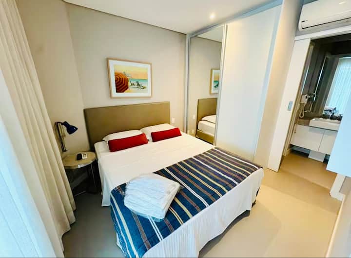 Lar Do Mar - Unique Residence - Vue Mer & Piscine - Santos