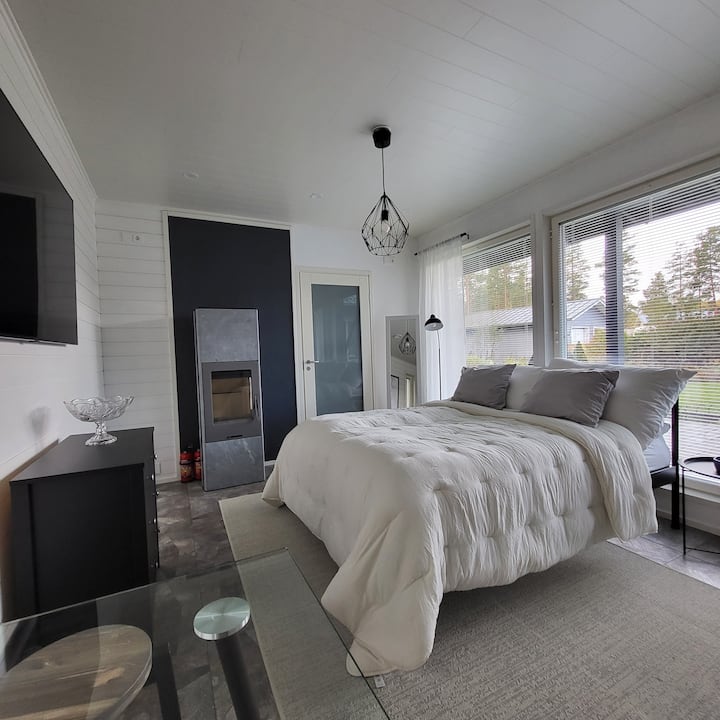 Viihtyisä Yksiö Puusaunalla - Rauma