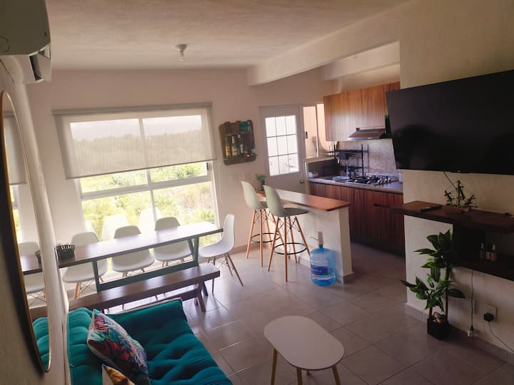 Departamento Moderno Con Alberca - Nuevo Vallarta