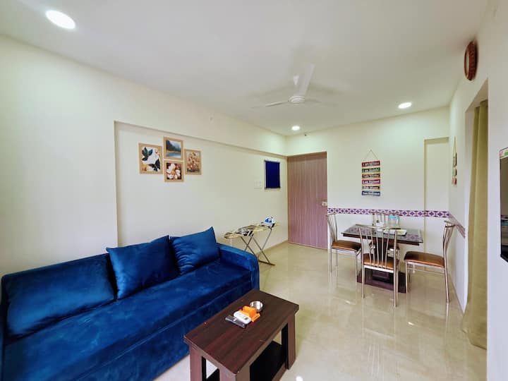 Bliss 139: 1 Bedroom Apt With 2 Bathrooms - 4pax - 뭄바이