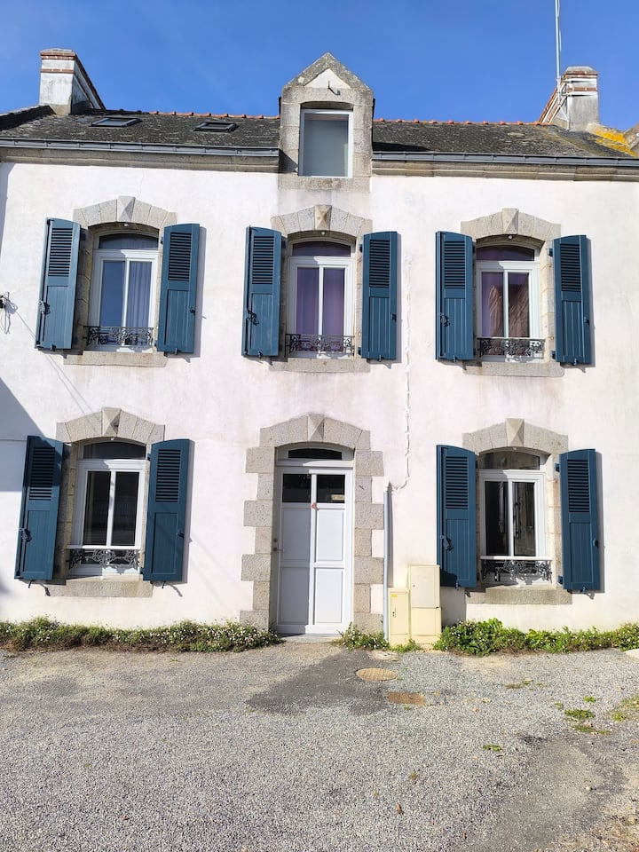 Maison De Caractère, Charme & Jardin à St Cado - Plouhinec