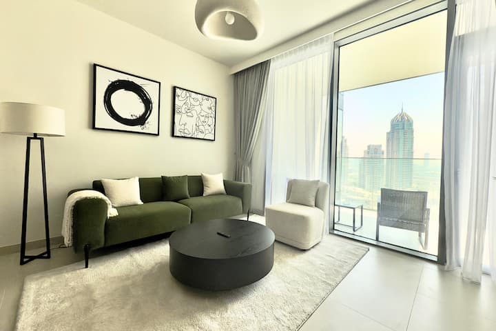 Modern 1 Bedroom Apt With Full Dubai Marina View - 迪拜碼頭