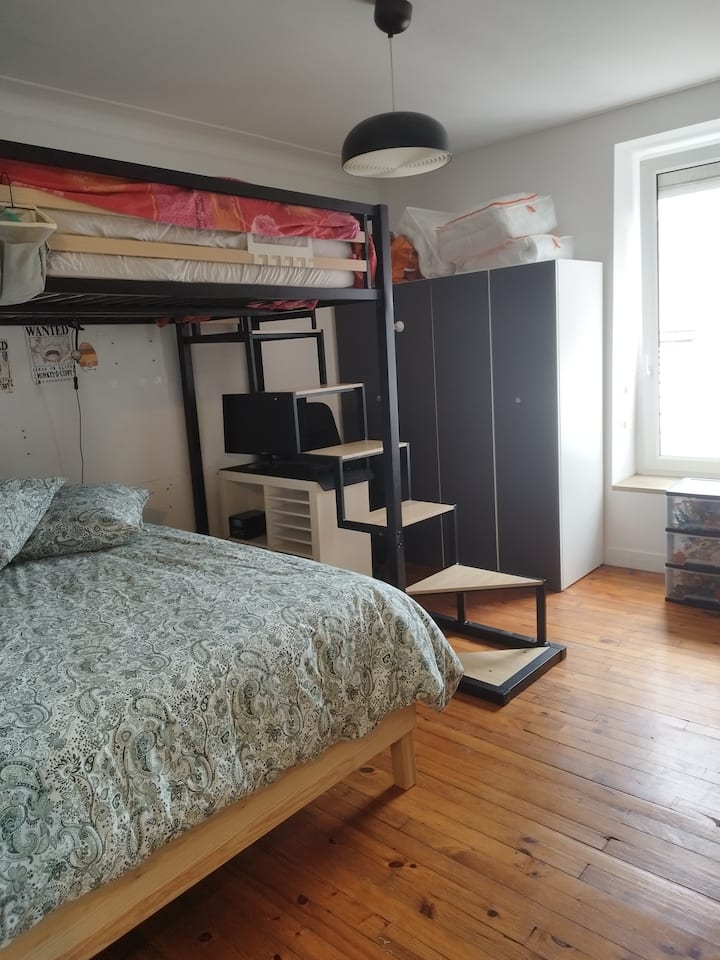 Chambre Calme 15m 2 Chez Gg - Brest