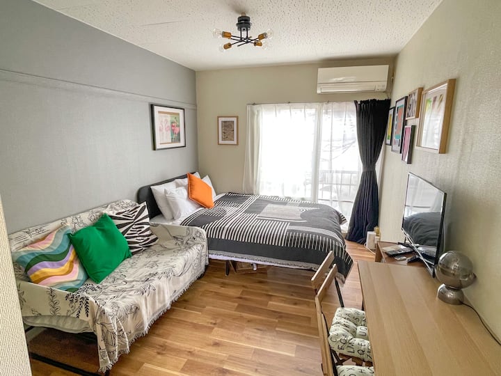 駅徒歩10分/銀座30分/上野・秋葉原15分/ワンルーム18平米/4名/ディズニーランド19分 - Tokyo prefektur