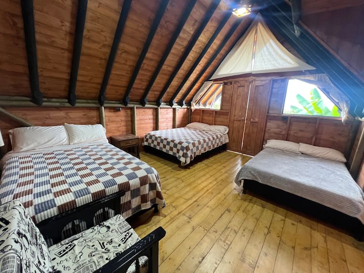 Glamping (105) Country Family Cabin - Choachí