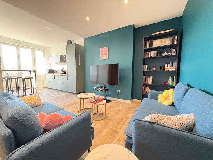 Appartement Pop Et Coloré Au Cœur De Dunkerque - Armbouts-Cappel