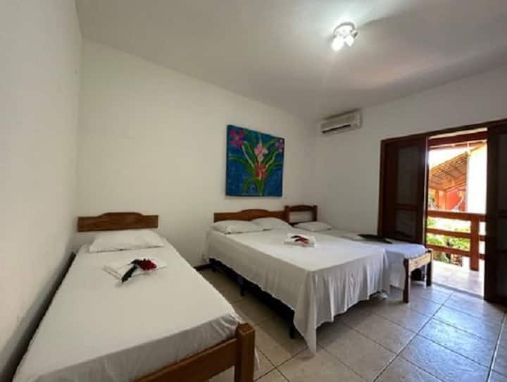 Quadruple Room (Pousada Sunset) - Itacaré