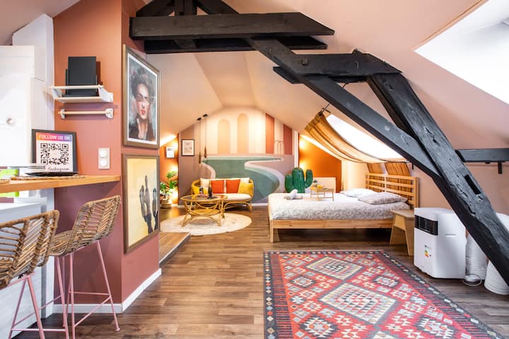 Casa Del Sol - Jacuzzi & Boho Elegance - Mulhouse