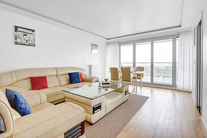 Suite Mitterand : Penthouse Parisien Avec Balcon - Parigi