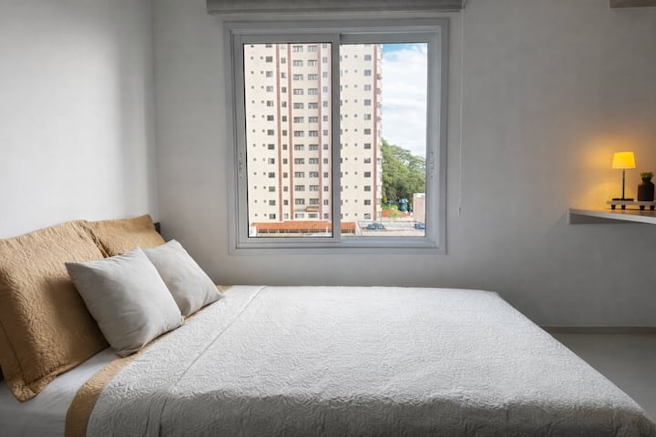 Studio Completo C/ Ar Condicionado São Caetano - Santo André