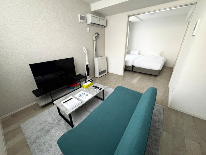 H101/new Open 2025.10/new Built/2beds/3ppl./wi-fi - Sapporo