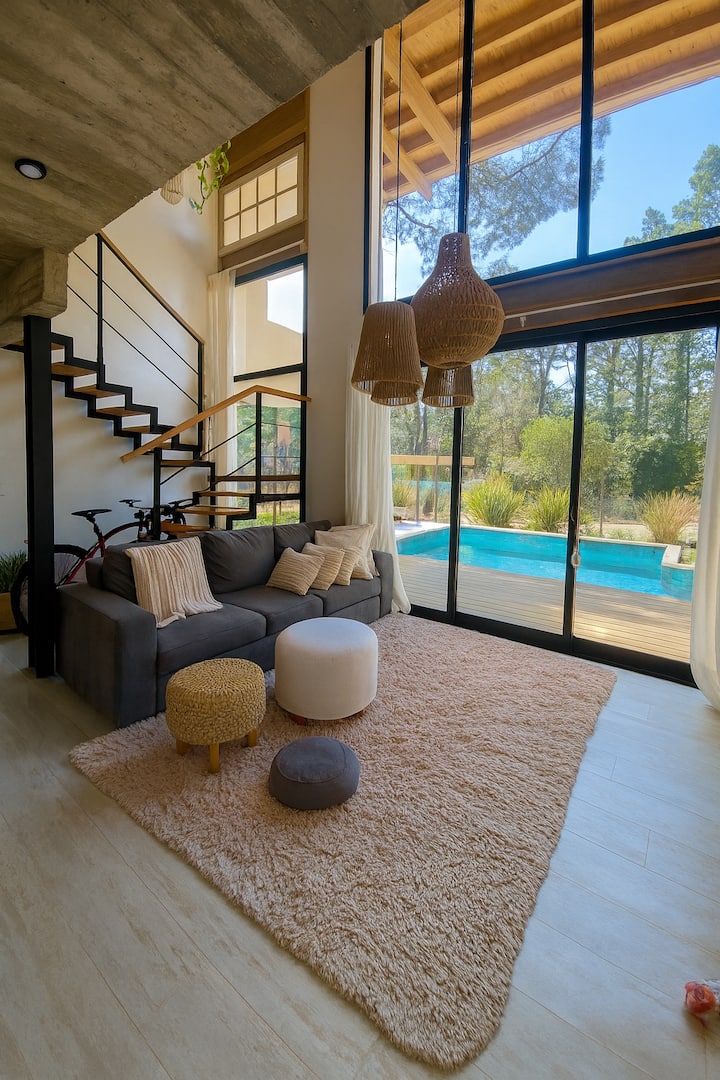 Casa De Diseño En Valeria Del Mar - Pinamar