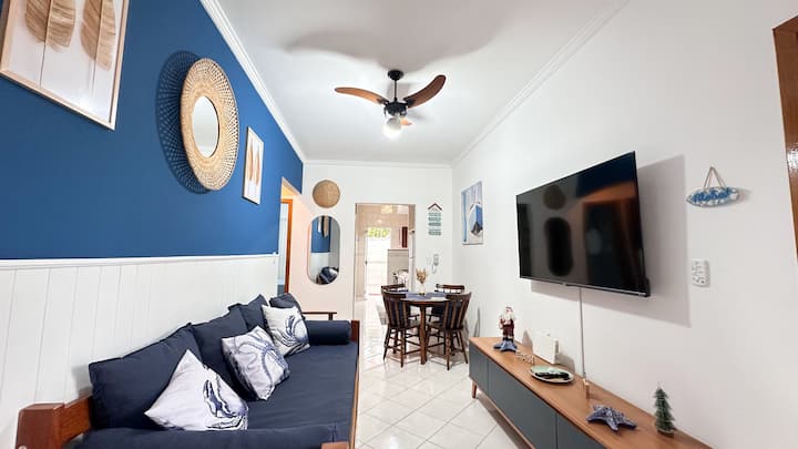 Apartamento Térreo Em Itaguá - Para Até 8 Pessoas - Ubatuba