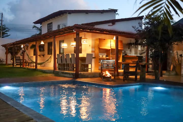 Tropical Sanctuary With Unbeatable Location. - Trancoso