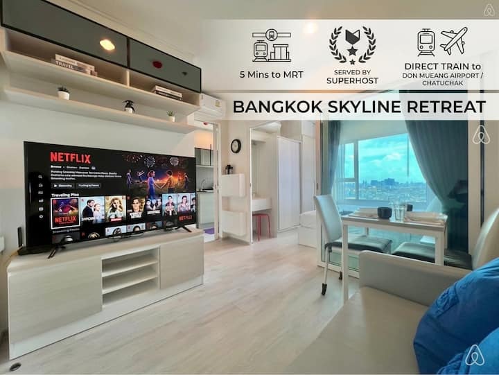 #10 | Cozy 1 Bedroom - City View - Bangkok
