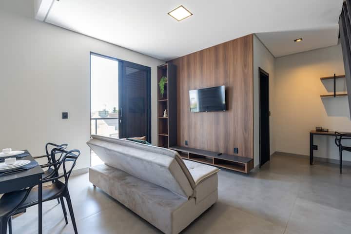 Loft 02 | Refúgio Moderno No Jd Botânico Em Sinop. - Sinop