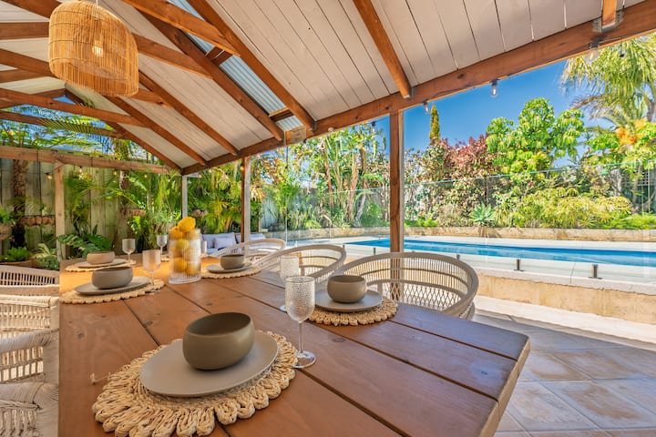 Mullaloo Spacious 3br Family Escape: Pool & Patio - 퍼스