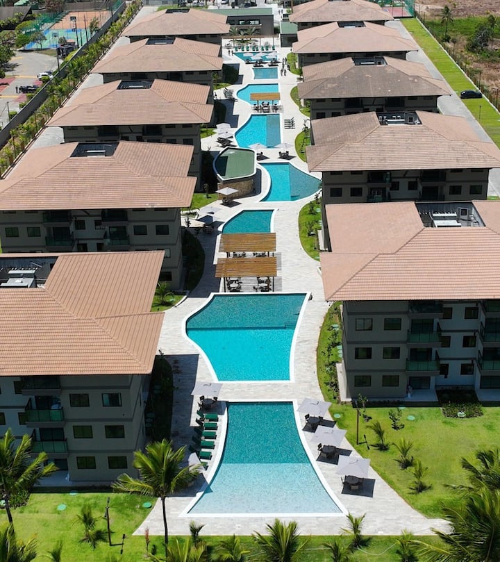 Luxo-3qt-térreo-beira Mar-muro Alto-itah Residence - Brasil