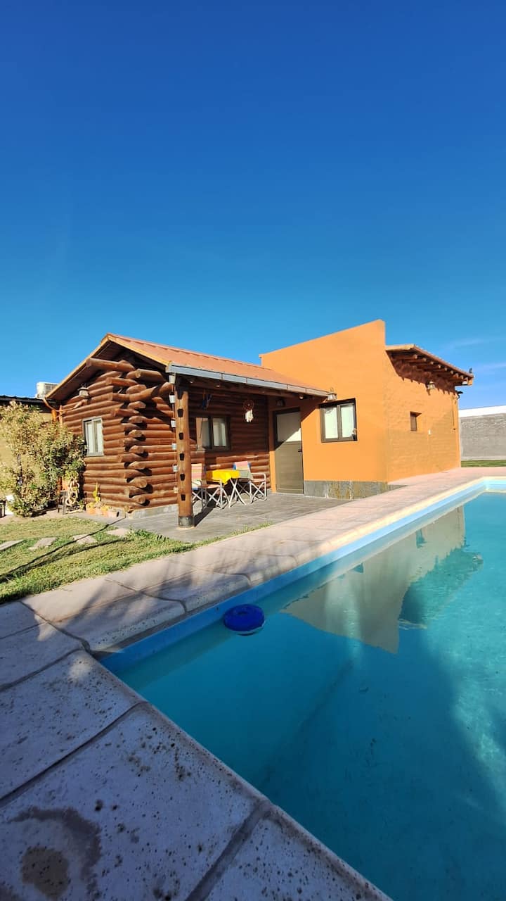 Cabaña Rústica Rodeada De Naturaleza - Rivadavia