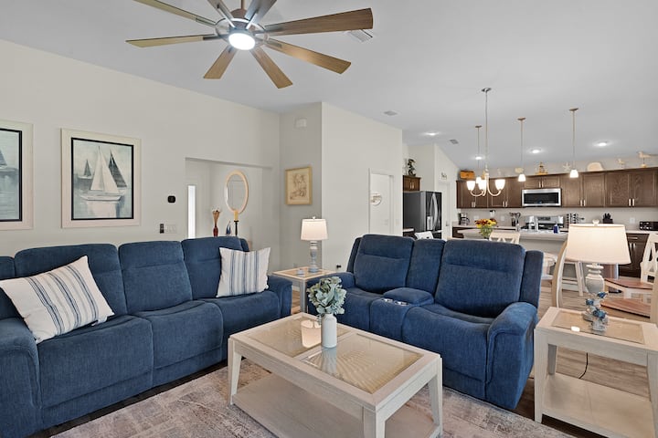 Spotless 3br Home W/ Golf Cart, Near Brownwood Sq - Wildwood, FL