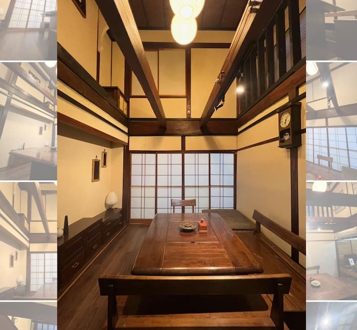 海の見える古民家一棟貸し　駅、飲食アクセス良し　福らぎ-空と海のあいだ- - 히미시