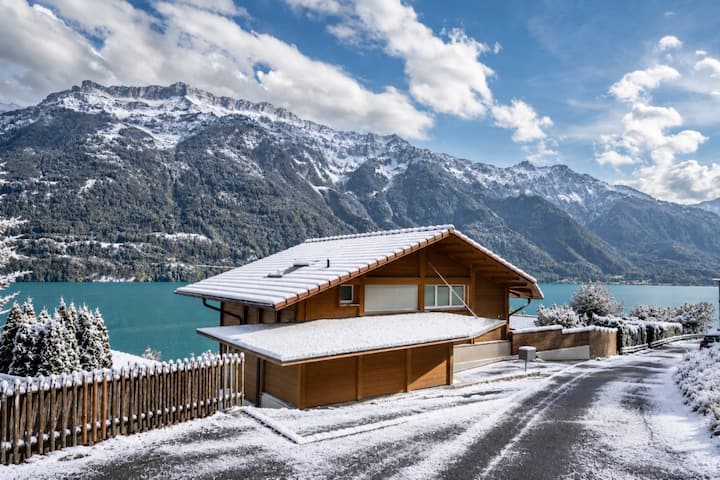 Luxury Lakeview Spa Chalet Near Interlaken  Ac - 벵겐